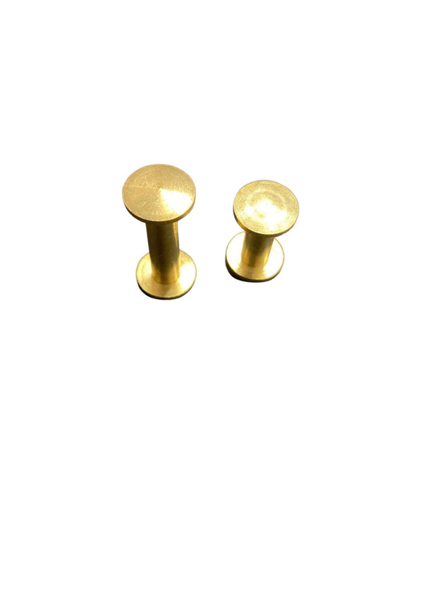 Brass Bookbinding Screws | Liberties Papers